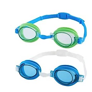 Speedo Kids Splasher 2-Pack Goggles - Blue / Green