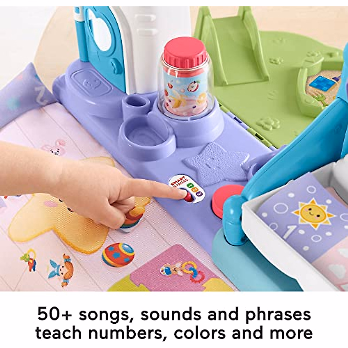 Fisher-Price Little People 1-2-3 Babies Playdate Musical playset with 3 Black Baby Figures for Toddlers and Preschool Kids