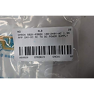 OMRON S82K-03024 Power Supply 100-240V-AC 1.3A AMP 24V-DC