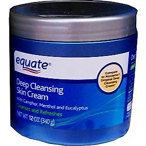 Deep Cleansing Skin Cream by Equate 12oz Compare to Noxzema Original Deep Cleansing Cream