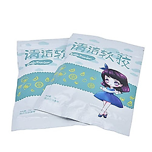 plplaaoo Keyboard Cleaner, 2 Bag Cleaning Gel for Car,Car Cleaning Gel Universal Dust Cleaner,for Dust Cleaning,Car Vents,Cameras,Laptops,PC,Home Office Accessories