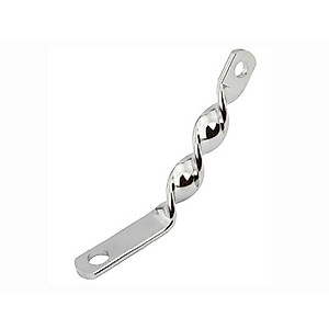 Lowrider Twisted Light Bracket Chrome. Bike Light Part, Bicycle lightpart, Beach Cruiser, Chopper, Limo, Stretch Bike, BMX, Track, Fixie