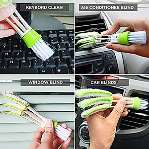 15Pcs Food Grade Multipurpose Bottle Brushes for Cleaning,Cleaner Brush,Include Straw Brush|Bottle Brush|Blind Duster|Pipe Cleaner,Small,Long,Soft,Stiff Kit for Baby Bottle,Nipple,Tube,Jar,Bird Feeder