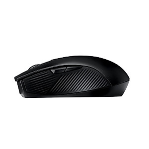 ASUS ROG Strix Carry Ergonomic Optical Gaming Mouse with Dual 2.4 GHz/Bluetooth Wireless Connectivity, 7200-DPI Sensor and ROG-Exclusive Switch Socket Design