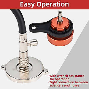 BTSHUB 14 pcs Radiator Pump Pressure Tester Tool Kit Vacuum Pressure Cooling System Tester