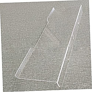 MAGICLULU 3pcs Keyboard Stand Computer Stands Desktop Stand Work Keyboard Acrylic White Computer Keyboard Stand Tilted Computer Keyboard Holder Acrylic Keyboard Riser Increased Keyboard Tray