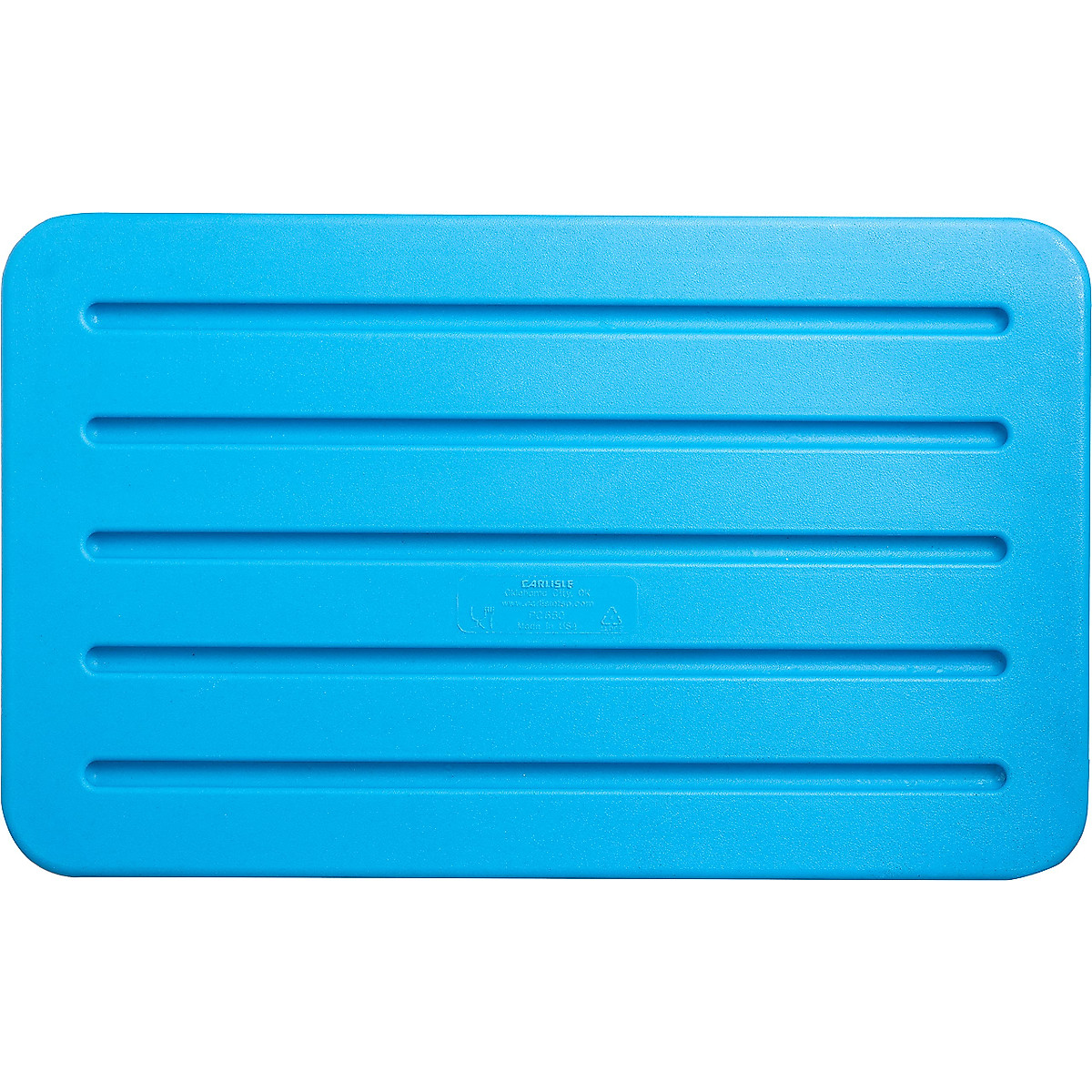 Carlisle FoodService Products Catercooler Coldpack for Cateraide for Catering, Events, And Restaurants, Plastic, 20.75 X 12.75 X 2.5 Inches, Blue
