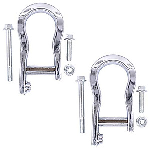 XtremeAmazing Chrome Tow Hooks for Silverado Sierra 1500 84072462