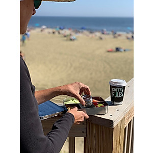 Bits Kits Stainless Steel Reusable Condiment and Snack Containers, Set of 3