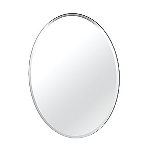 Gatco Beveled Easy Mount Mirror, 32" H x 24" W, Silver