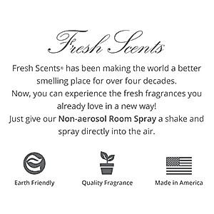 WillowBrook | Fresh Scents Scented Non-Aerosol Room Spray | Little Sparkle | Air Freshener for Odor Elimination | Single, 6 oz | Long Lasting Home Fragrance
