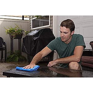 CleanTools The Absorber Synthetic Premium Drying Chamois Cloth for Car: Super Absorbent, Scratch-Free and Washable | 27-Inch x 17-Inch, Natural, Large (PN: 14943-149)