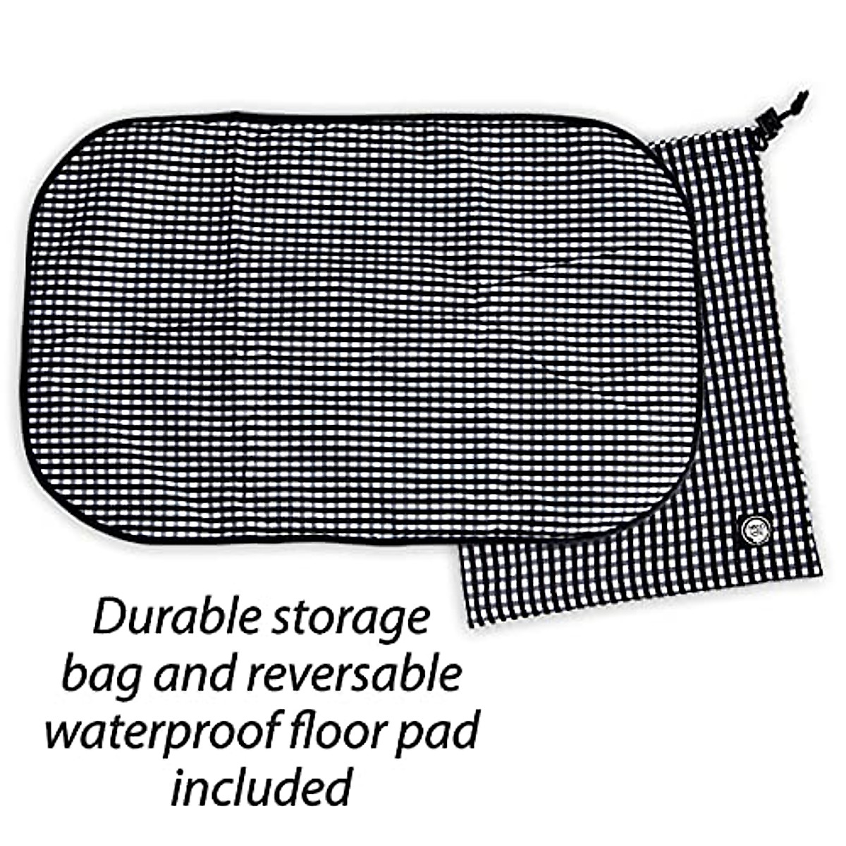 Necoichi Portable Stress Free Cage Carrier and Litter Box, Indoor & Outdoor, Travel (Black, Cage/Kennel+Litter Box)