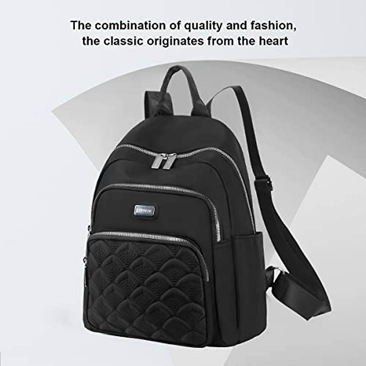 Cottoncode Small Backpack Purse for Women, Nylon Backpack Purse, School Backpacks Small Women's Backpack