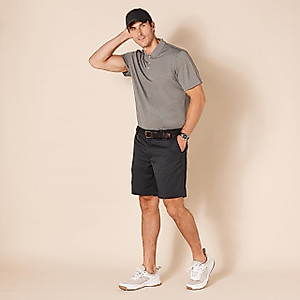 Amazon Essentials Men's Slim-Fit Stretch Golf Short, Black, 33