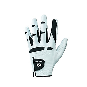 Bionic StableGrip with Natural Fit Golf Glove - White (Medium, Left)