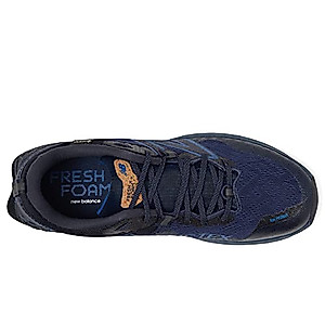 New Balance Men's Fresh Foam X Hierro V7 Running Shoe, Eclipse/Blue Groove/Natural Indigo, 8.5