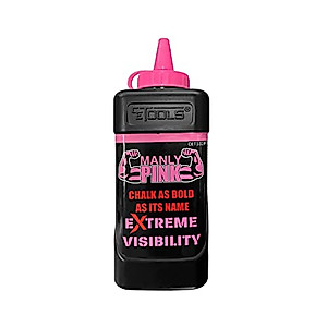 CE TOOLS Mean Green & Manly Pink EXTREME VISIBILITY Marking Chalks - 10 oz (283.5)- Made in USA Give Me Two Bundle