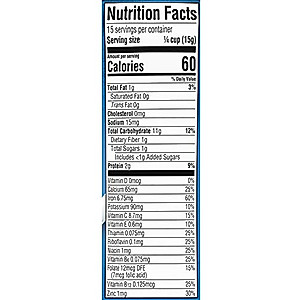 Gerber Cereal for Baby Power Blend Baby Cereal, Probiotic with Oatmeal, Lentil, Carrots & Apples, Made with Whole Grains & Plant Protein, 8 OZ Canister (Pack of 3)