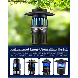 PACETAP 2 Pack 41050 7W Replacement Bulbs Compatible with DT1050 DT1100 DT1250, 1/2 Acre Replacement Bulb U Shape Replacement Bulbs Light