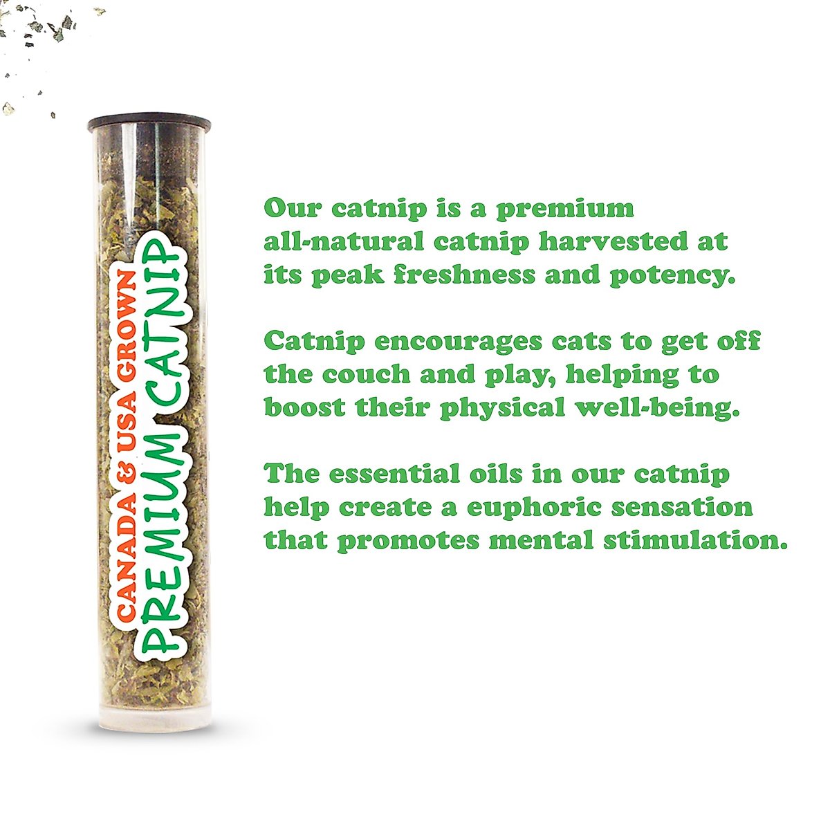 Meowijuana | Sleepy Time Bundle | Get Hung Refillable Moon and Stars Toy and Mice Dreams Catnip Blend| Promotes Play and Cat Health | Includes North American Organic Catnip