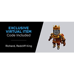 Roblox Action Collection - Champions of Roblox 15th Anniversary Gold Six Figure Pack [Includes Exclusive Virtual Item]