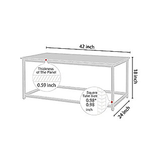 Coral Flower Coffee Table, End Table, Side Table, Bed Table,Modern Elegant Design, for Living Room, Bedroom, White