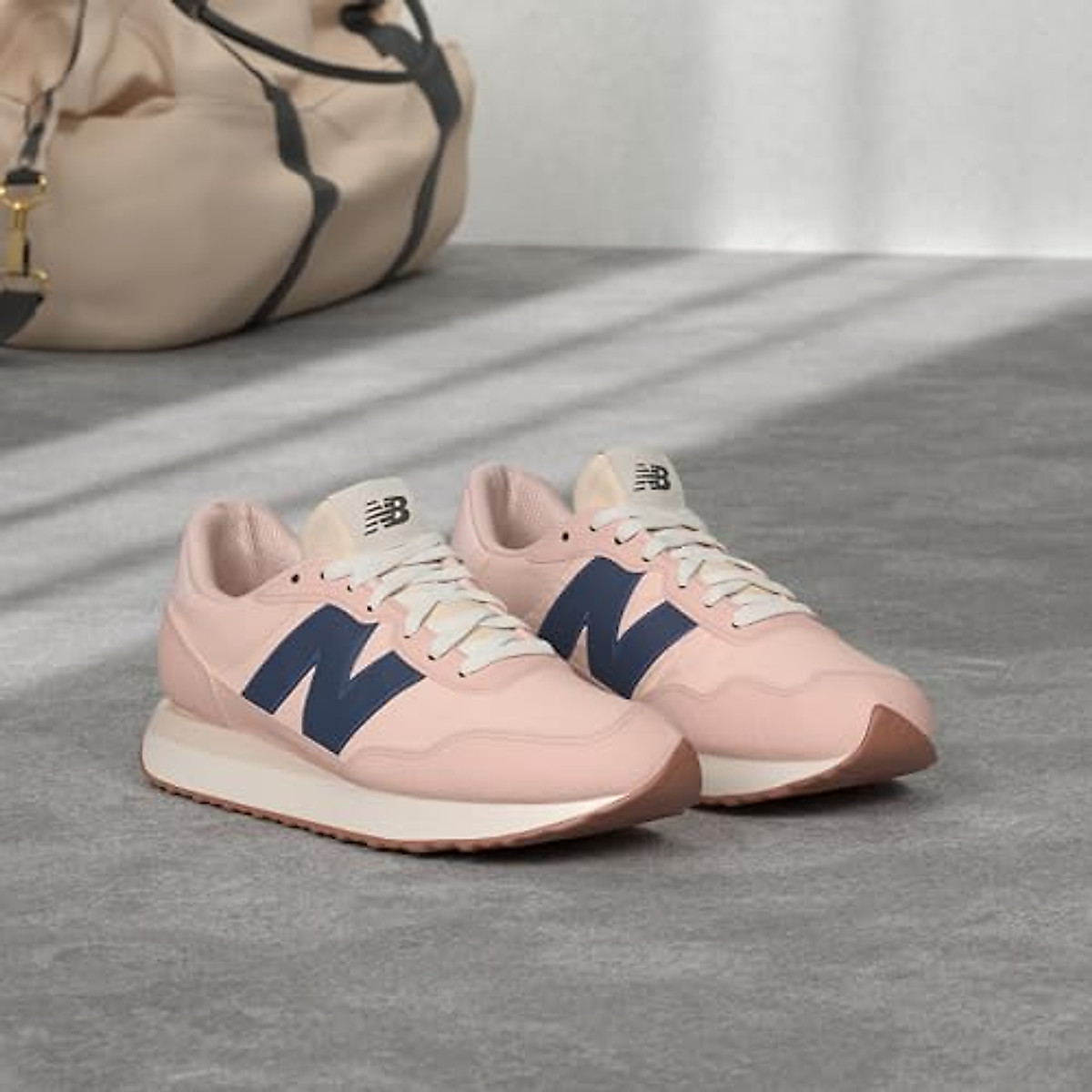 New Balance Women's 237 V1 Classic Sneaker, Pink Haze/Moon Shadow, 10