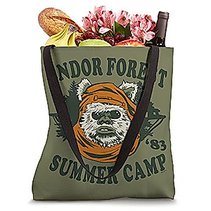 Star Wars Ewok Endor Forest Summer Camp '83 Tote Bag