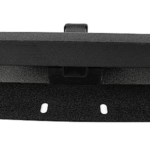 Front Bumper and Rear Bumper w/Tire Carrier Fit 2007-2018 for Jeep Wrangler JK with Winch Plate with D-ring LED Strip Light and 4XLED Lights w/Tire Carrier