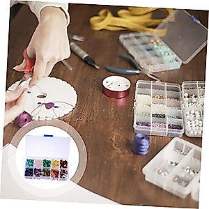 Didiseaon Gravel Natural Stone Natural Gemstone Beads DIY Kits Gemstone Jewelry Healing Stones Jewelry Spacer Beads Irregular Chips Beads DIY Spacer Beads Loose Bead Stone Spacer Beads 1 Box