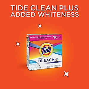 Tide Ultra Plus Bleach Original Scent Powder Laundry Detergent, 53 Loads, 95 oz