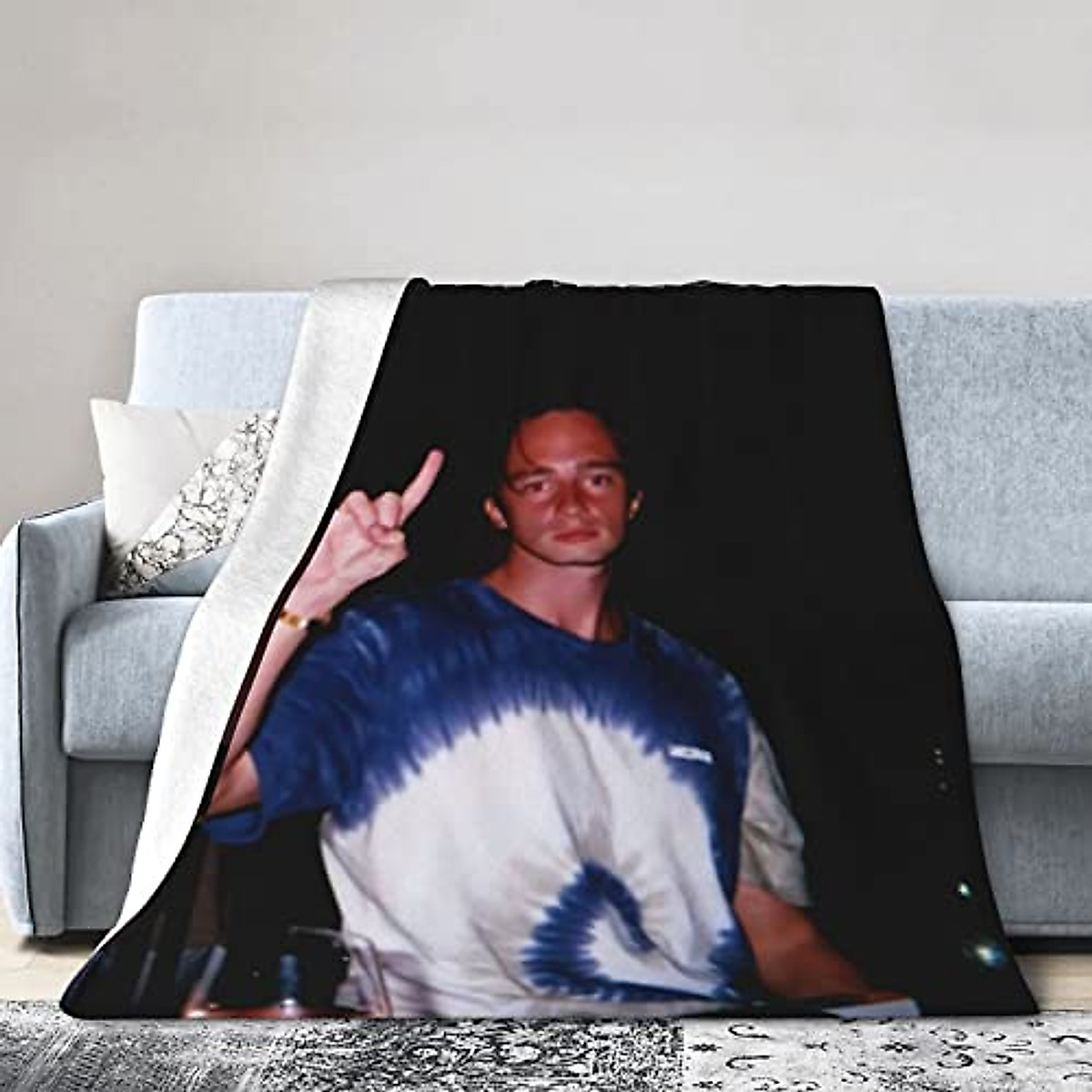 Drew Starkey Ultra-Soft Micro Fleece Throw Blanket Warm Comfortable Versatile Blanket for Sofa and Travel