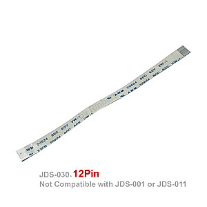 Rinbers® USB Charging Port Charger Socket Board JDS-030 for Sony PS4 3rd Gen Controller with 12 Pin Cable