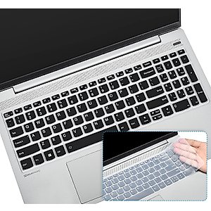 2PCS Keyboard Cover Skin for Lenovo Yoga 7 7i 15.6" 16", 2024 2023 ideaPad 5 5i 15.6", ideaPad Flex 5 5i 15.6", ideaPad 3 3i 15, ideaPad 1 1i 15.6, ThinkBook 15 G4 G3 G2,Lenovo V15 G4 G3 G2
