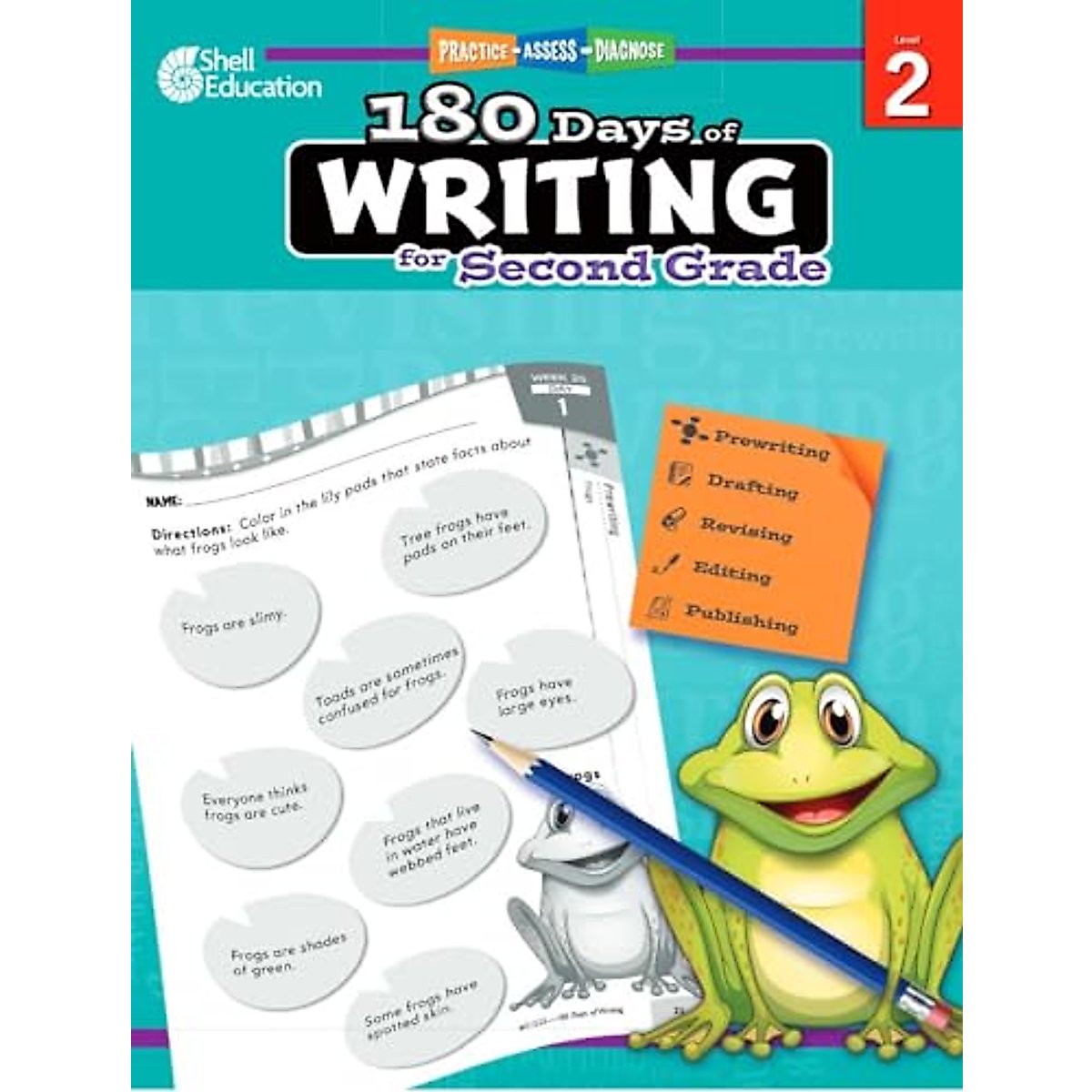 180 Days of Writing for Second Grade - An Easy-to-Use Second Grade Writing Workbook to Practice and Improve Writing Skills (180 Days of Practice)
