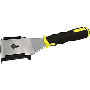 ALLWAY F42X Soft Grip Extendable Push/Pull Scraper with Removable 4-Edge Blade, 2-1/2”
