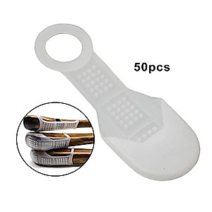 Bothyi 50Pcs Non Slip Pad for Clothes Hanger Hanger Accessories for Clothing or Home, Transparent