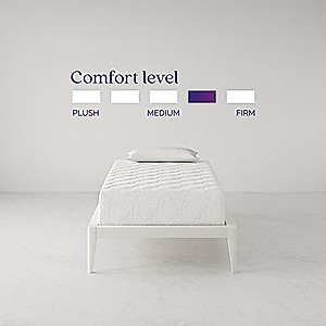 Signature Sleep Memoir 12 Inch Gel Memory Foam Mattress, Twin Size