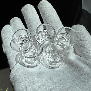 Quartz Dishes 25mm Diameter (10, 17MM Tall)