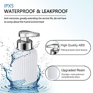 Kuxssul Automatic Foaming Soap Dispenser, 10.8oz/320ml Touchless Hand Soap Dispenser Rechargeable Foam Soap Dispenser, IPX5 Waterproof Smart Dish Soap Dispenser Electric Soap Dispenser