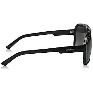 Carrera unisex adult Ca33/S Sunglasses, Black Frame/Gray Gradient Lens, 62 mm US
