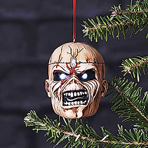 Nemesis Now Iron Maiden Trooper Eddie Hanging Ornament 7.5cm, Resin, Beige, Officially Licensed Iron Maiden Merchandise, Iron Maiden Collectible, Cast in The Finest Resin, Expertly Hand-Painted