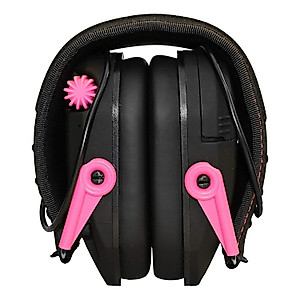 Walkers Razor Slim Electronic Shooting Muffs 2-Pack, Pink (2 Items)