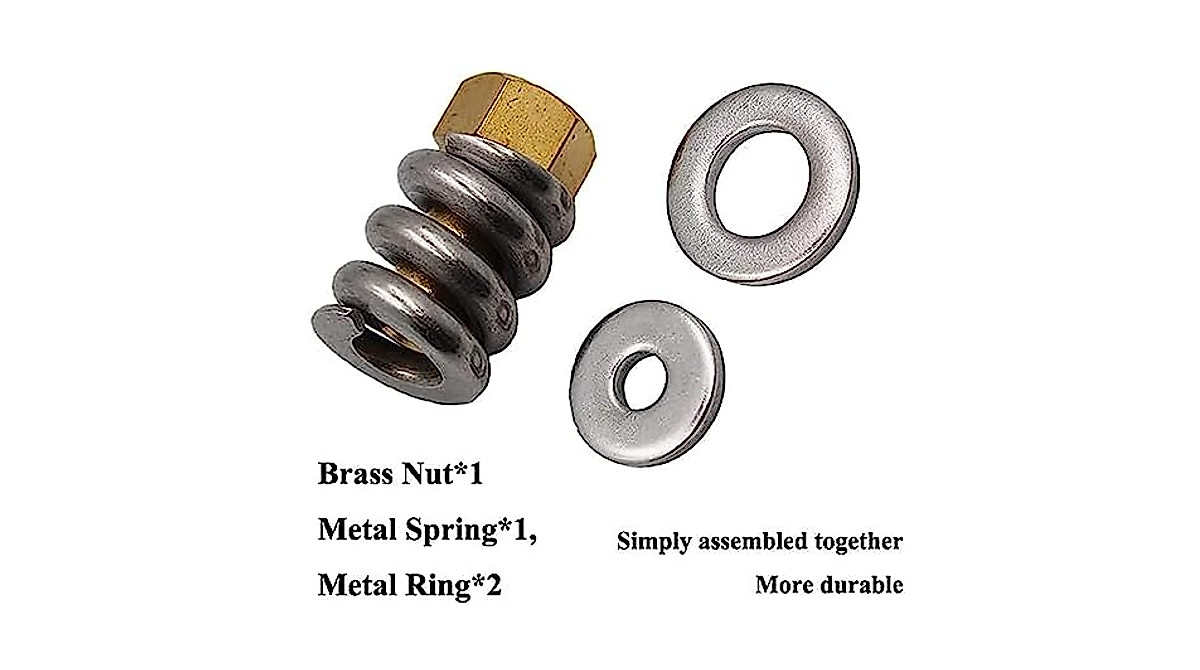 Zeiboat Spring Barrel Nut Assembly for Pool & Spa Filters
