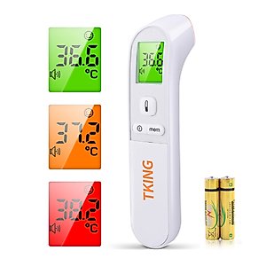 Non-Contact Forehead Thermometers for Baby,Kids and Adult, Digital Medical Thermometer, Professional Infrared Temporal Fever Thermometer Fast and Accurate Reading with Backlight LCD Screen