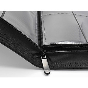 XGuard Premium 9 Pocket Trading Card Binder - PU Leather - 360 Side Loading Pocket Album Folder - For TCG and Sports Cards