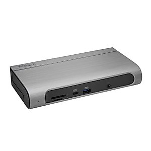 Kensington SD5600T 14-in-1 Thunderbolt 3 Dock USB-C - Compatible with Thunderbolt 4, Mac and Windows, 96W Charging, Dual 4K@60Hz, 40Gbps Transfer Speeds, HDMI 2.0 and DisplayPort, Ethernet (K34009US)
