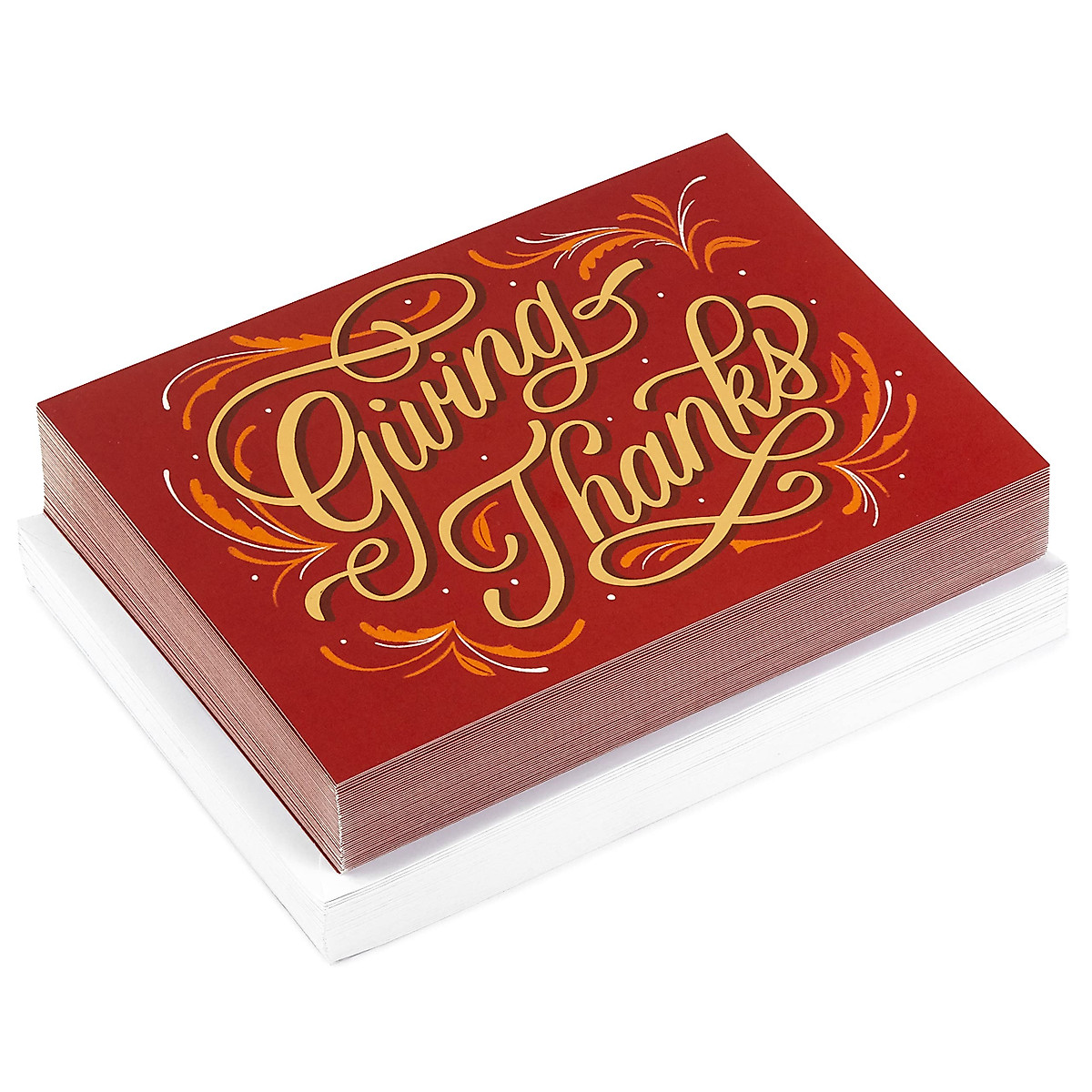 Hallmark Thanksgiving Cards Pack, Giving Thanks (40 Cards with Envelopes)