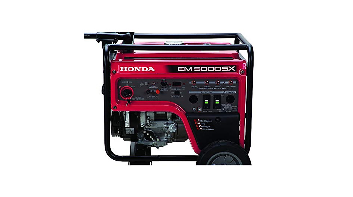 Honda EM5000SX 5000-Watt Portable Generator
